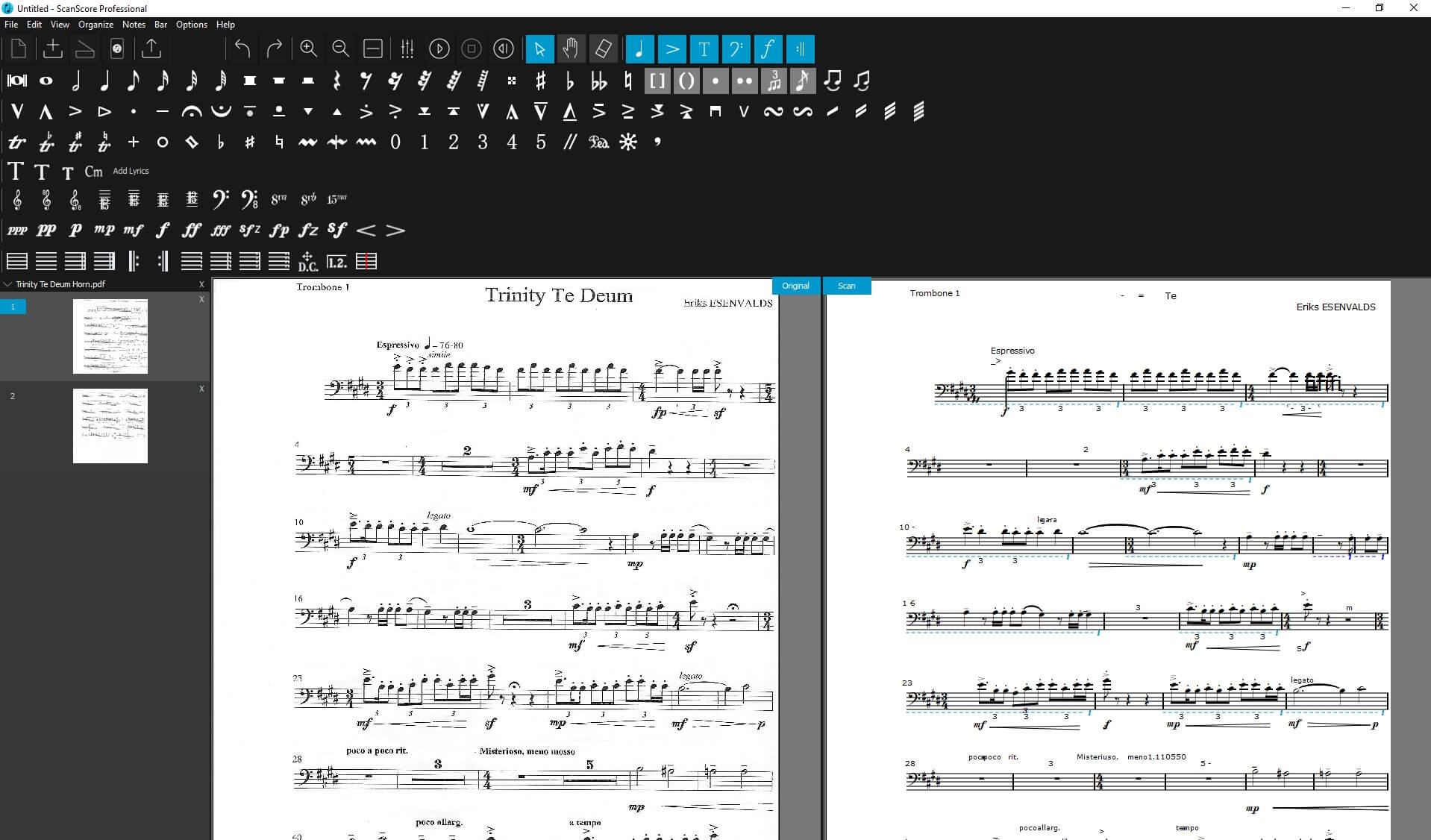 ScanScore Review: Scan and Edit Your Digital Music | Colin Dorman